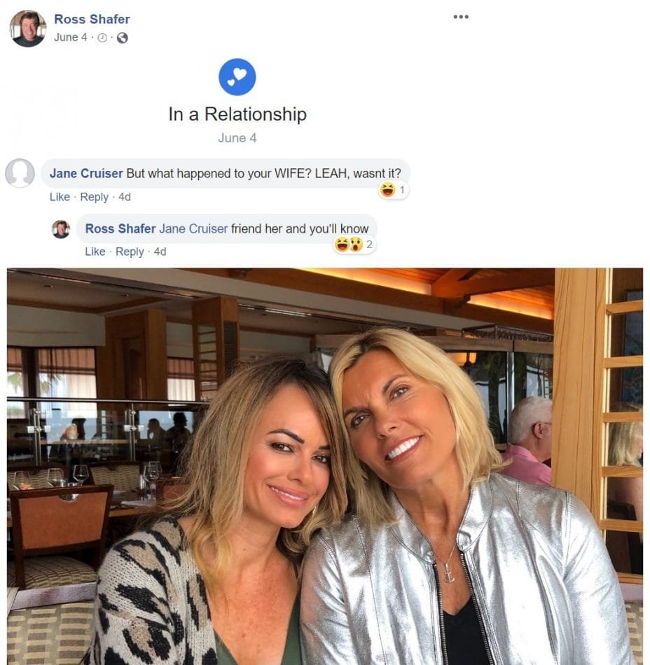 Ross Shafer Out of His Marriage, Into A New Relationship – QZVX ...