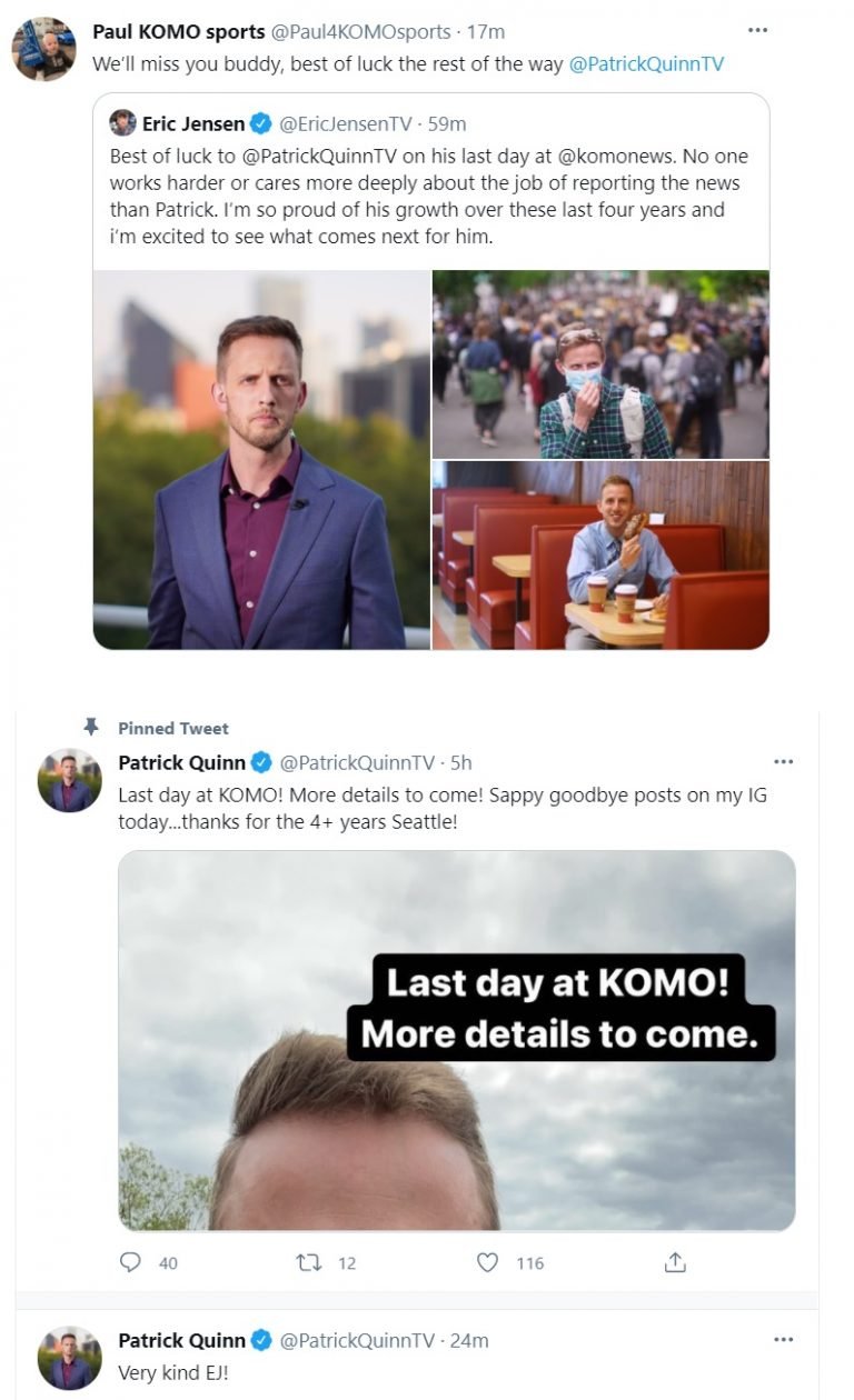 KOMO 4 Reporter Exits – QZVX – Broadcast History & Current Affairs